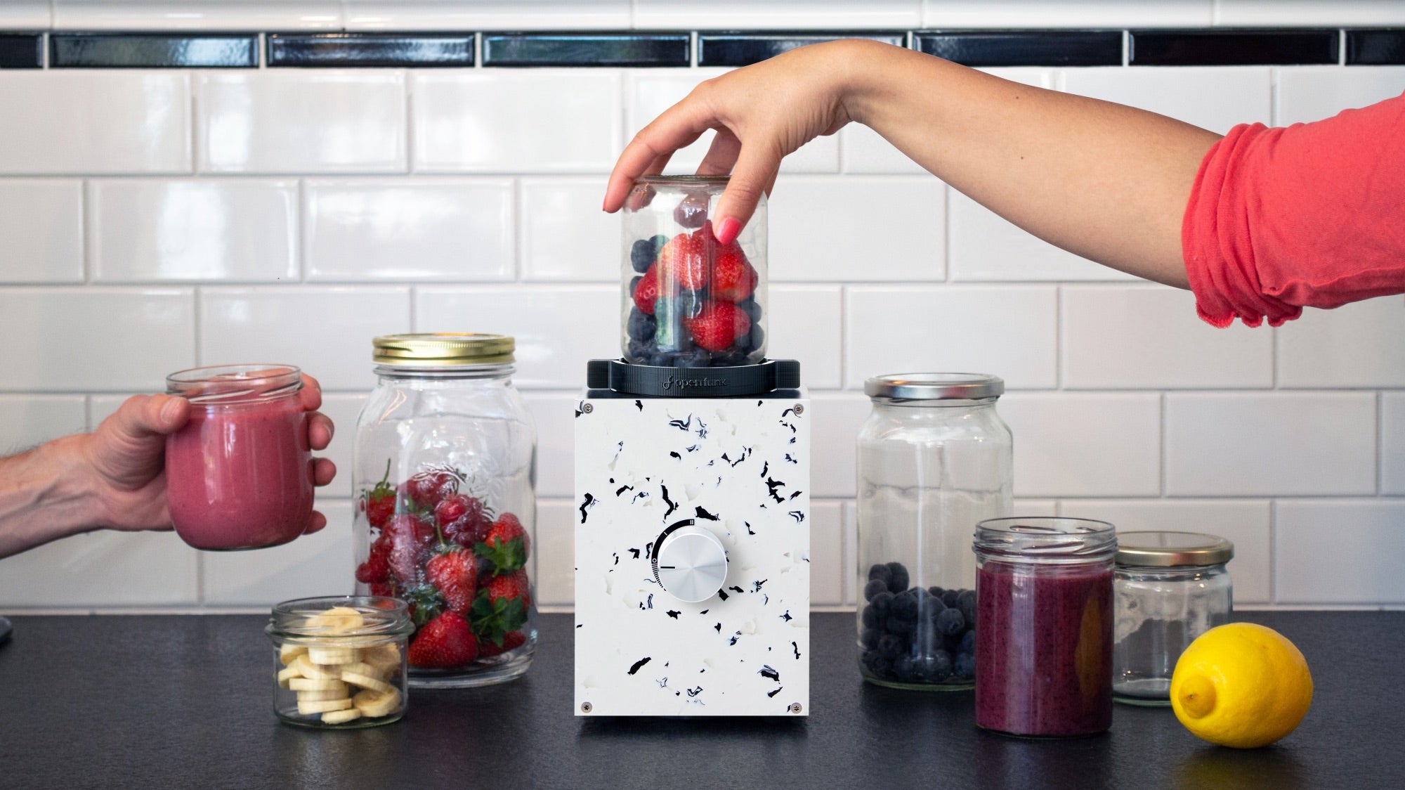 re:Mix — the circular blender for your own glass jars – Open Funk